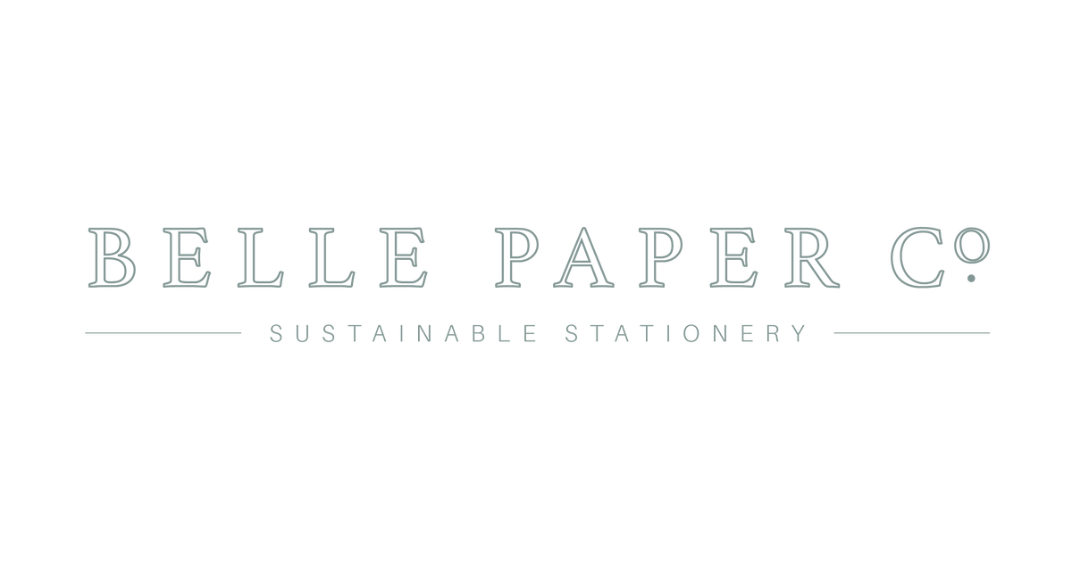 Belle Paper Co | Sustainable Stationery